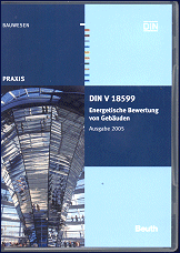 Beuth-Verlag: DIN V 18599 Energetische Bewertung von Gebäuden